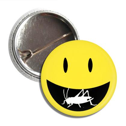 Watchmen Smiley Face Pin